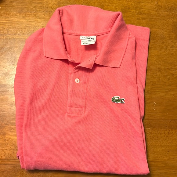 Lacoste | Shirts | Pink Lacoste Polo Xl | Poshmark